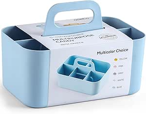 Amazon.com: Multiuse Caddy Organizer with Handle - Stackable Plastic ...