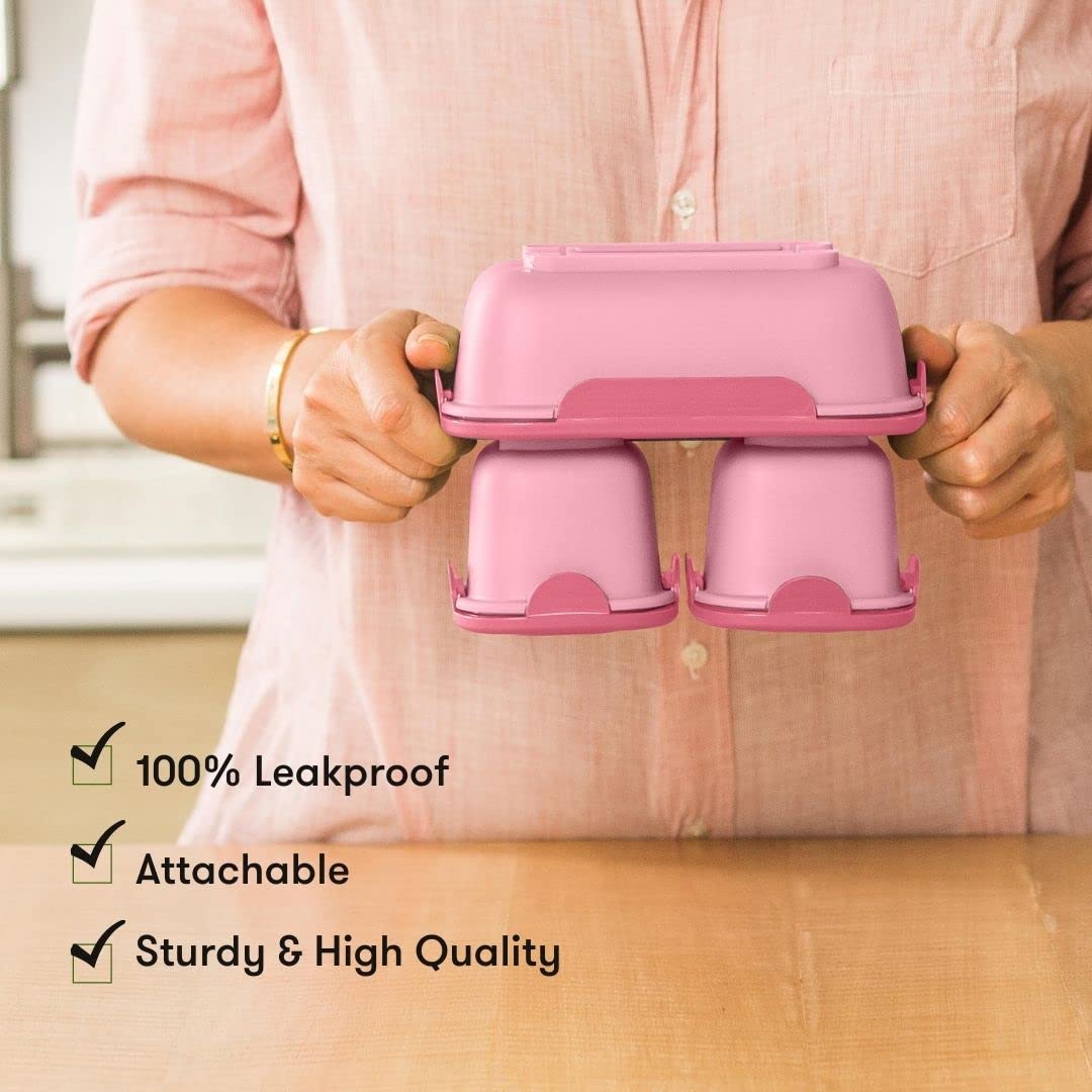 Buy OmieBox OmieGo Connecting Bento Box Food Storage Containers Snack buy-omiebox-omiego-connecting-bento-box-food-storage-containers-snack