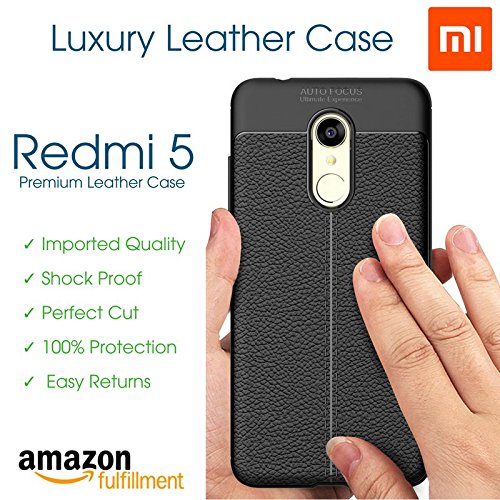 CaseBro™ Leather Back Cover for REDMI 5 | Premium Quality | Moneyback ...