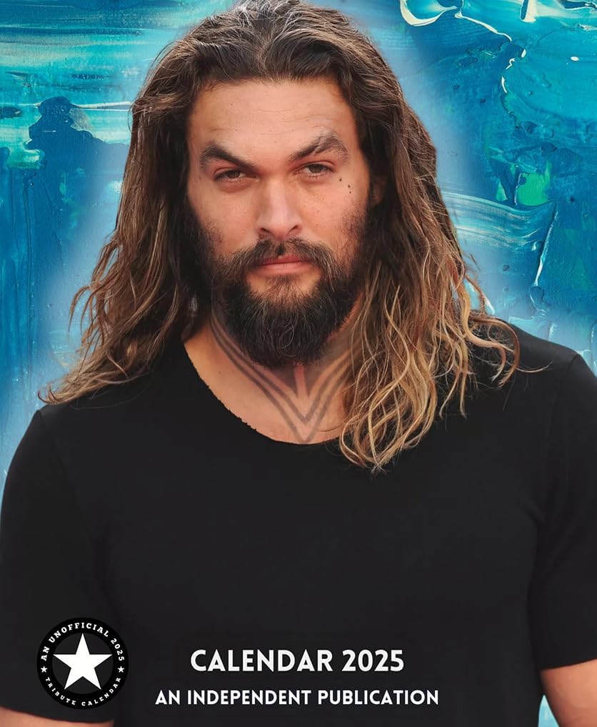 Jason Calendar 2025 Momoa : Amazon.co.uk: Stationery & Office Supplies