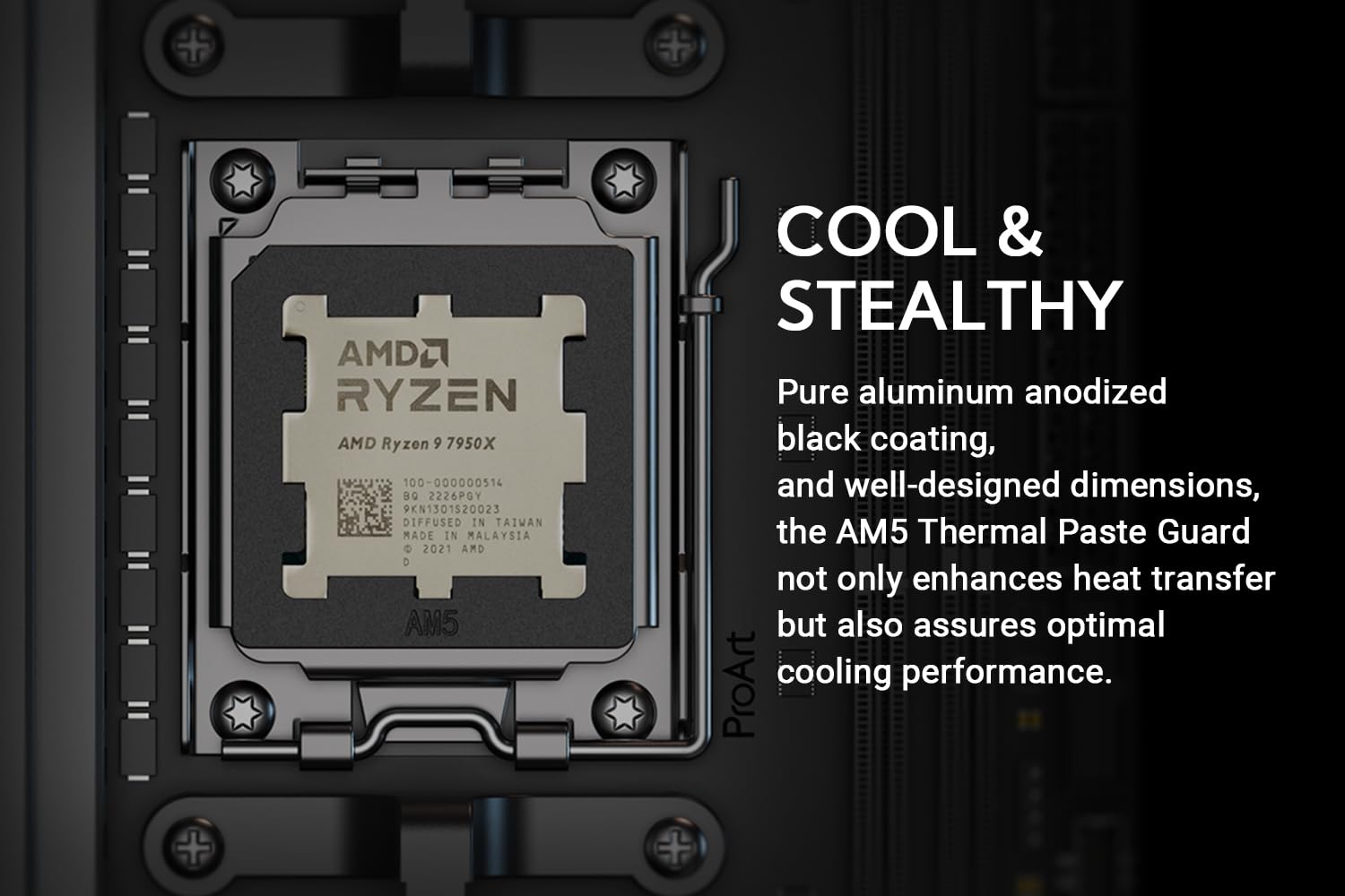 Snapklik.com : ID-COOLING AM5-TPGS Thermal Paste Guard Set For AM5 CPU