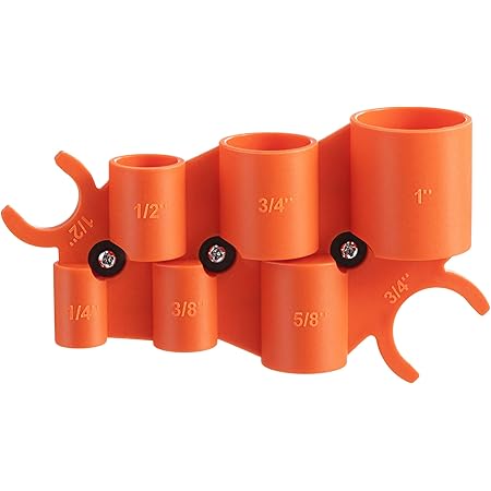 1/4'' to 1'' Depth and Diameter Gauge Tool, Push to Connect Plumbing ...