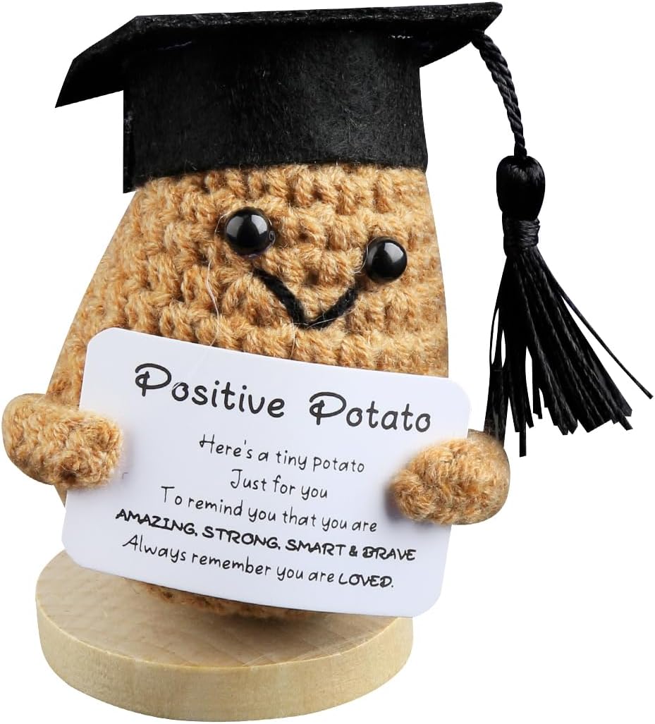 Thyonta Dr. Hat Potato Hand Knit Potato Doll Woolen Cute Quirky ...