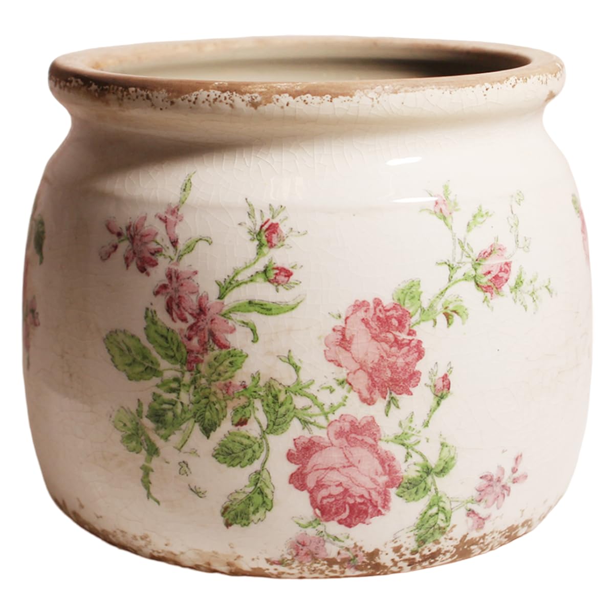 Amazon.com: Ceramic Planters for Indoor Plants, Plant Pots with ...