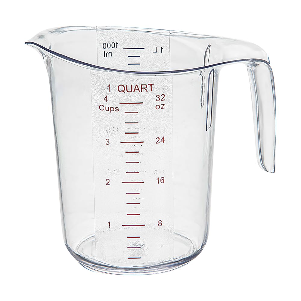 Snapklik.com : Restaurantware RW Base 1 Quart Measuring Jar 1 Durable ...