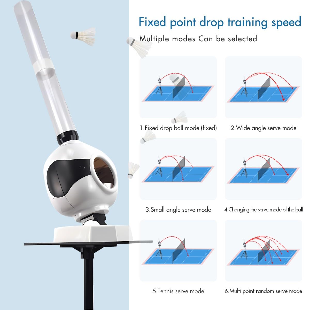 No Bend Ball Collector Foldable Badminton Ball Picker Upper - 90 Degree ...