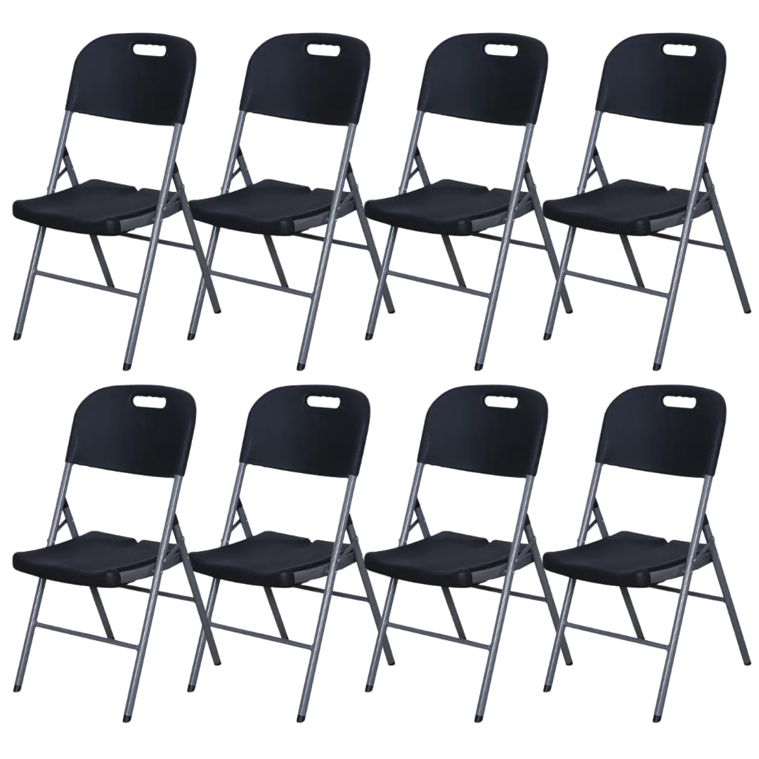 Amazon.com: New Home Era Commercial Grade Folding Chair - Metal Frame ...