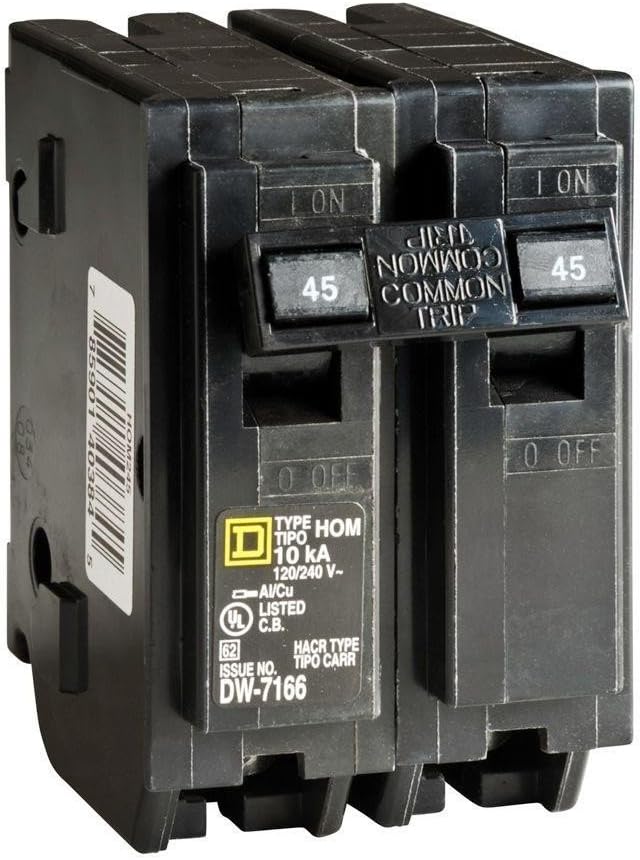 SCHNEIDER ELECTRIC HOM115CAFI Miniature Circuit Breaker - Amazon.com