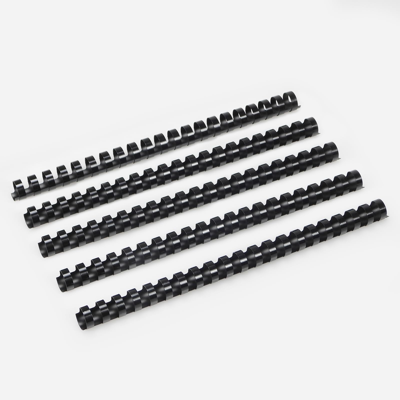 RAYSON Plastic Binding Combs, 180 Sheets, 21 Rings, 20 mm Comb Binder ...