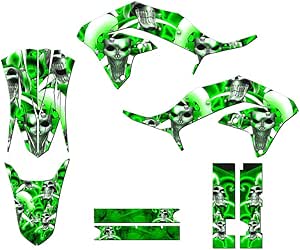 Amazon.com: 2020-2024 KLX 230 R Jester Green Senge Graphics Base Kit ...