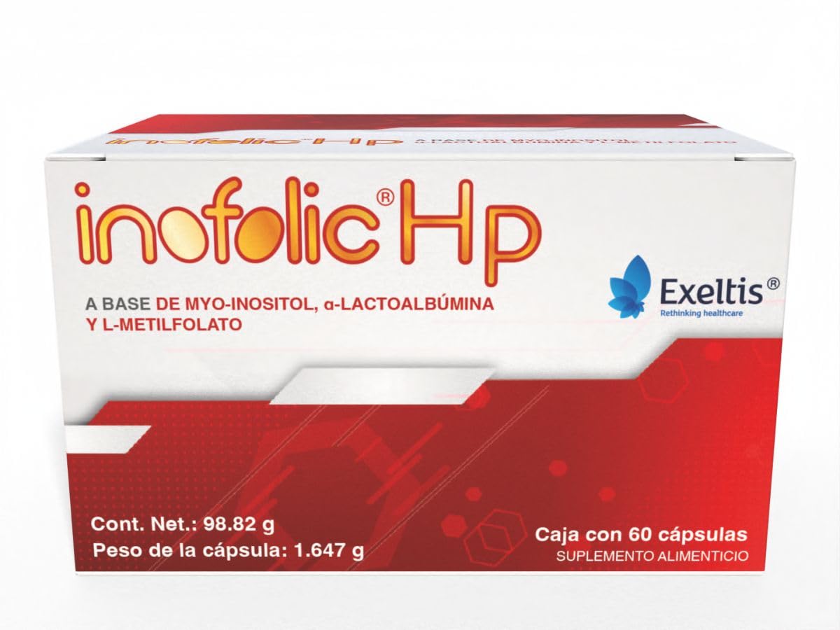 Inofolic HP, Suplemento Alimenticio a Base Myo-inositol, alfa ...