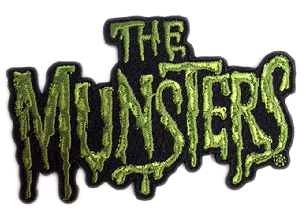 Amazon.com: Universal Monsters The Munsters Logo Embroidered Patch ...