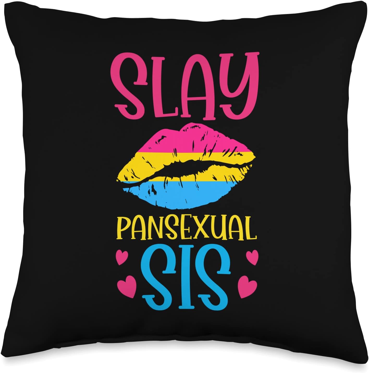 Amazon.com: Pansexual Pride Flag Aesthetic Art and Accessories Slay Sis ...