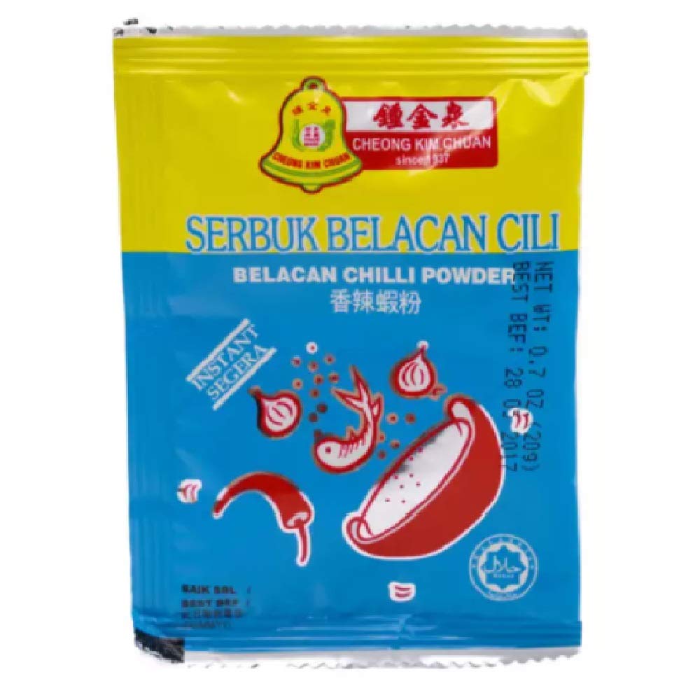 Buy Cheong Kim Chuan Belacan Chilli Powder 20g (40 Packs) Online at ...