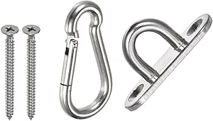 Amazon.com: YOKIVE 1Set/2Pcs Ceiling Hanging Hook, U Shape Snap Hook ...