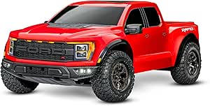 Amazon.com: Traxxas Ford F-150 Raptor R 4X4 VXL : Toys & Games
