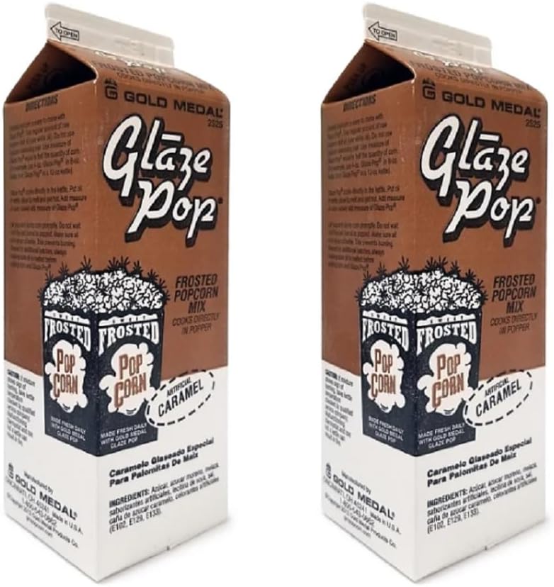 Amazon.com: Oasis Supply Bundle, Glaze Pop Frosted Popcorn Flavoring ...