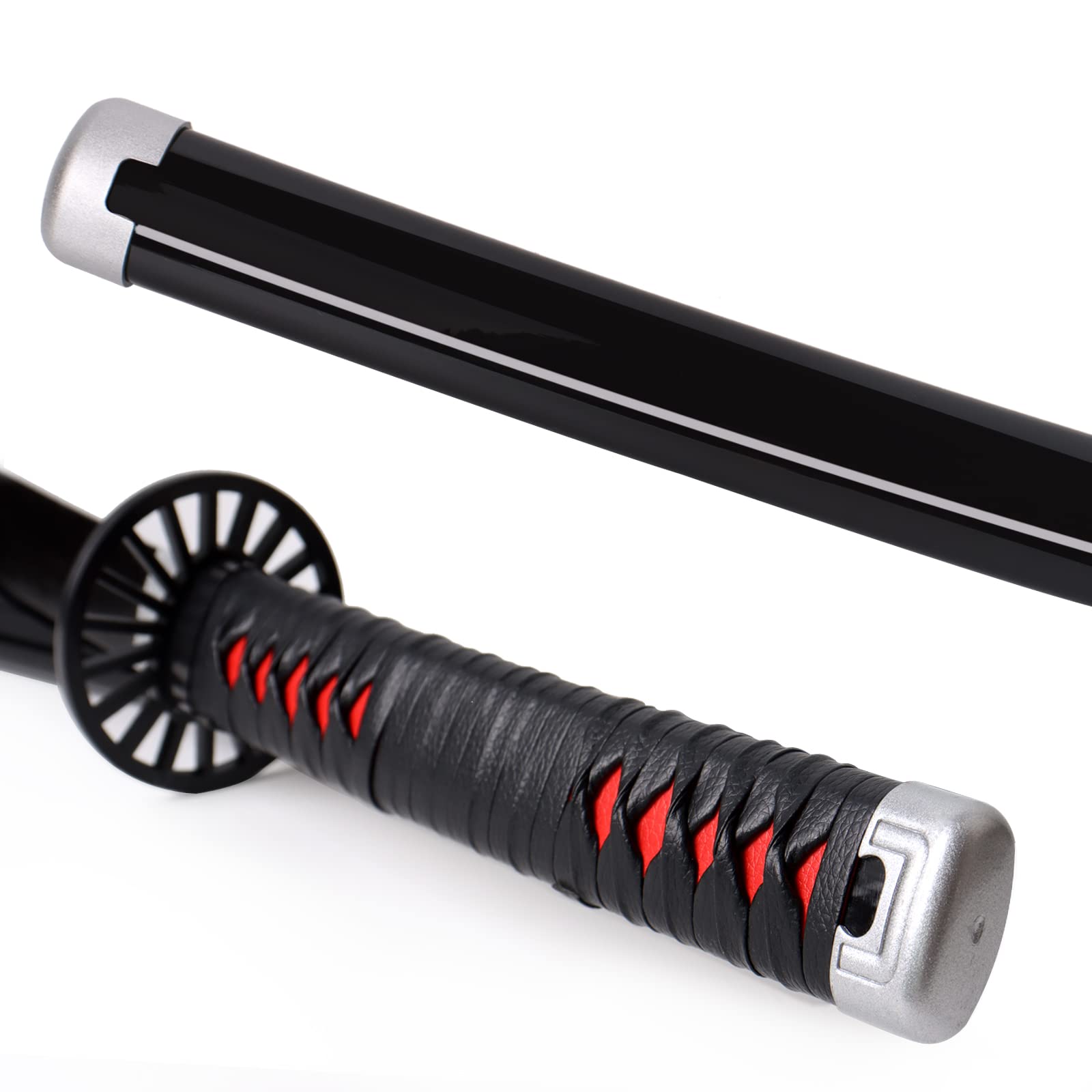 AMSWORD Wooden Anime Samurai Sword Cosplay Kids Training Knight Outdoor ...