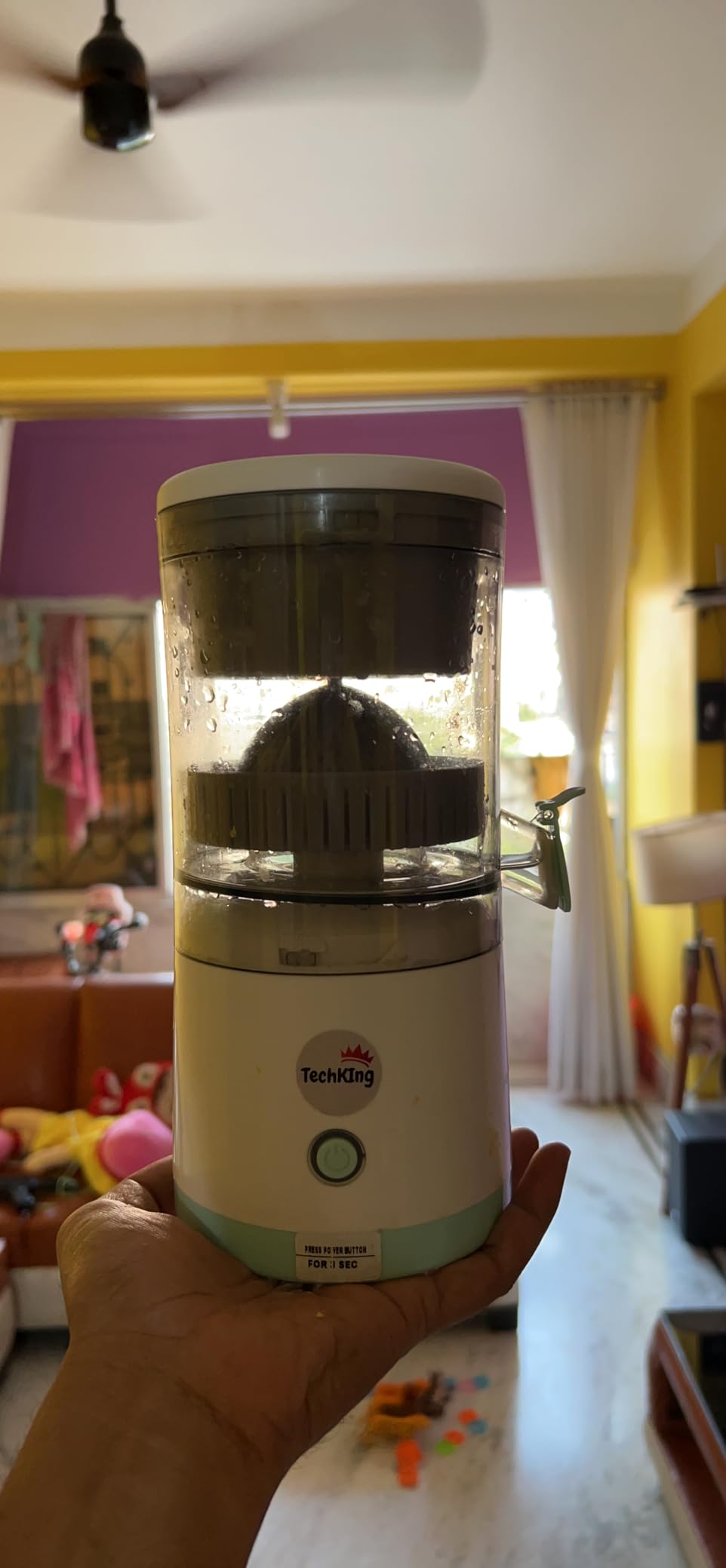 Techking (HOT DEAL WITH 15 YEARS WARRANTY) Rechargeable Citrus Juicer ...