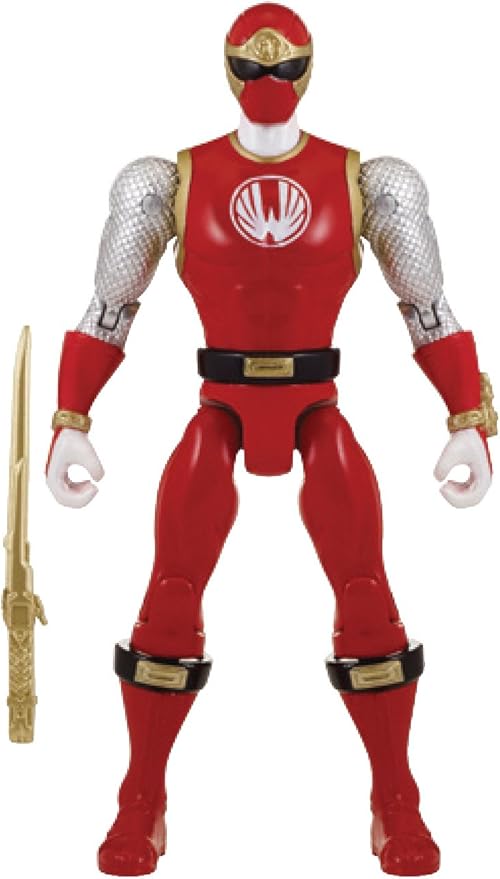 Amazon.com: Power Rangers Super Megaforce - 5" Ninja Storm Red Ranger ...