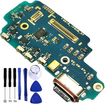 Amazon.com: Galaxy S23 Ultra USB Charging Port Flex Cable Replacement ...