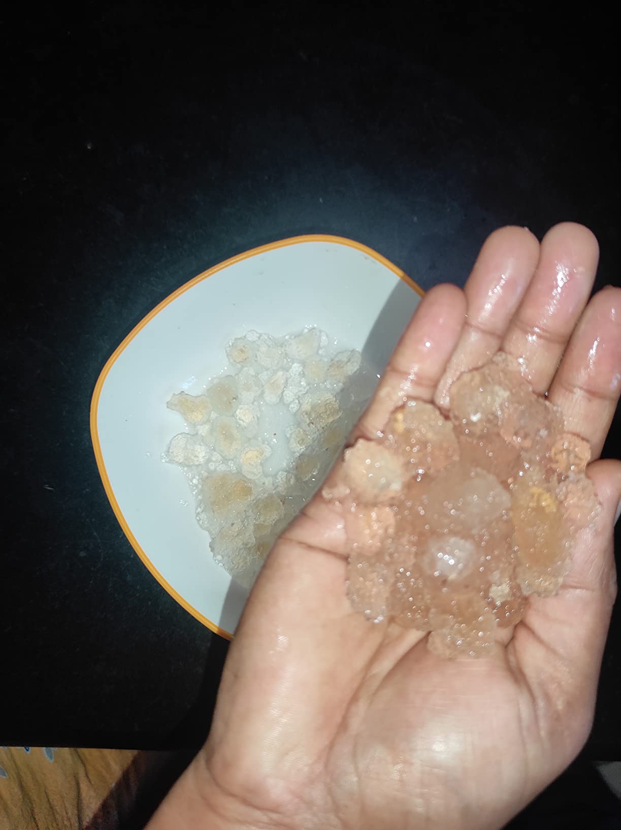 GJ MILLET MART Almond Gum, Badam Pisin (Edible Gum) - 100g (Badam Gum ...