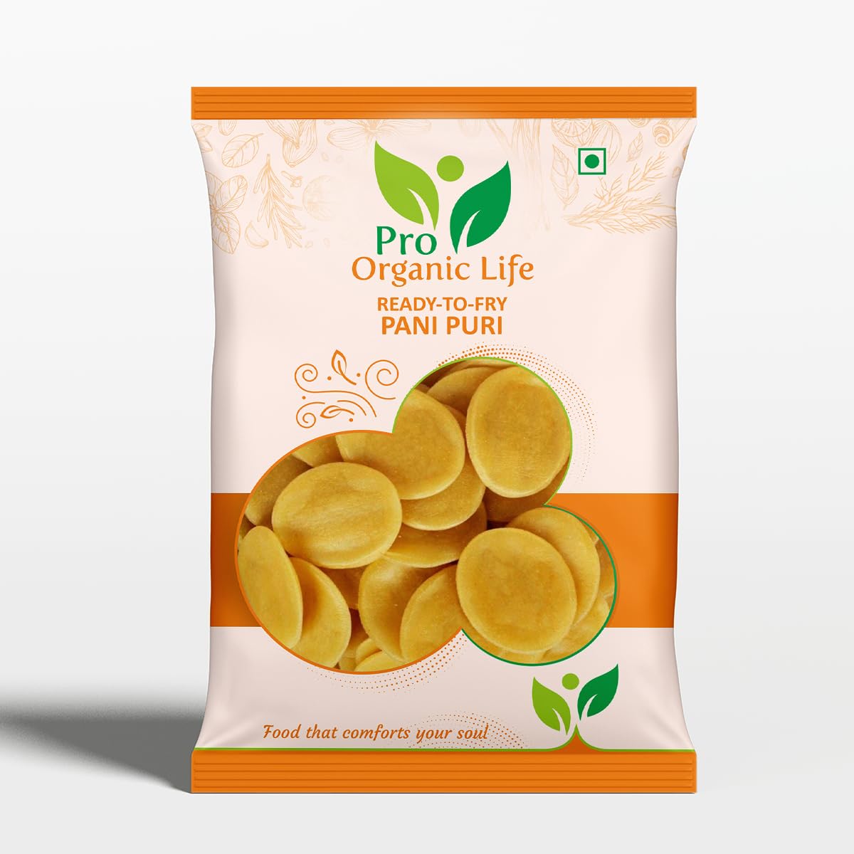 FOODVISTAA Pani puri packet ready to eat - Fry or Bake in Microwave ...