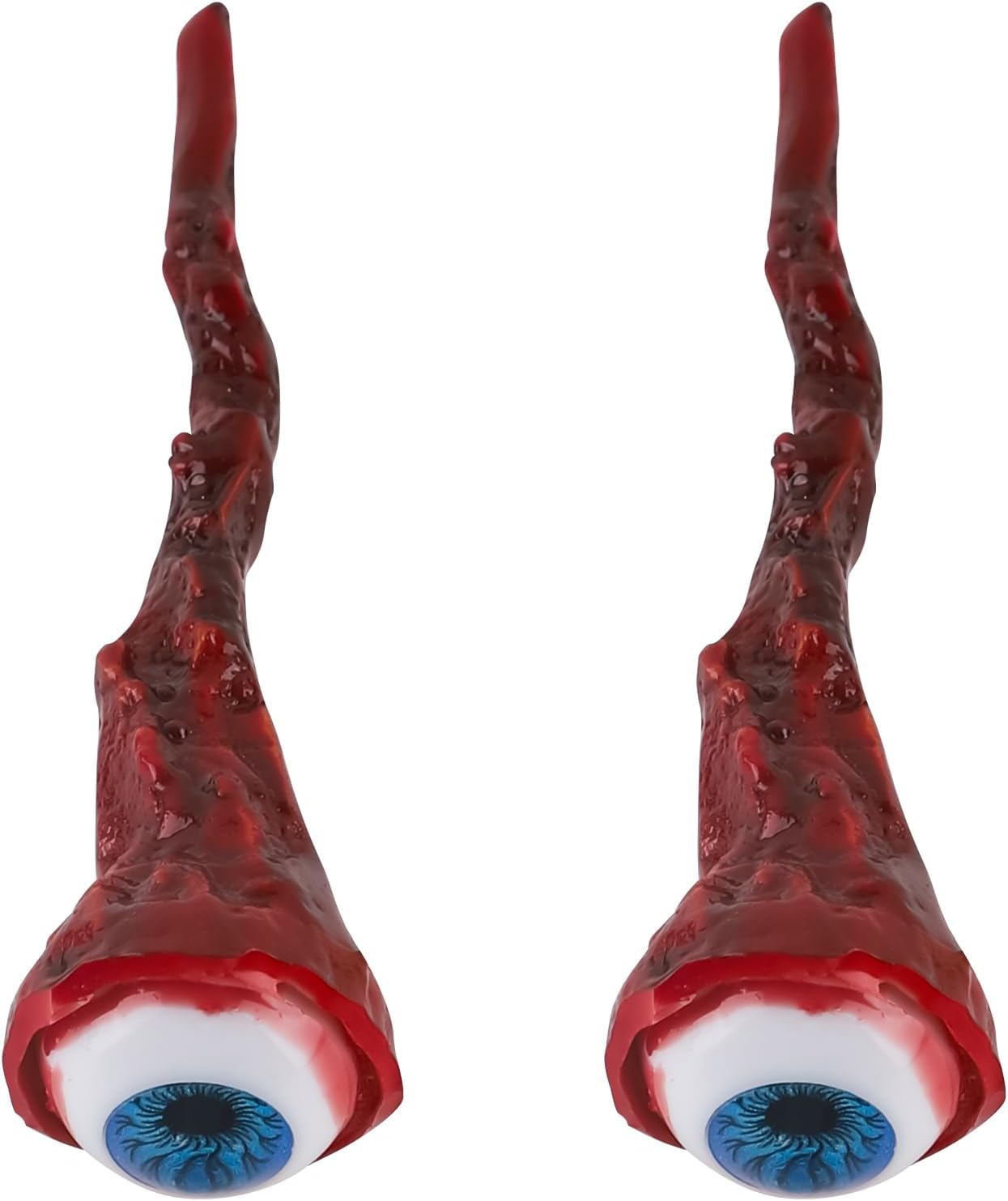 2 Pcs Halloween Fake Eyeballs Ripped Out Eyeball Prop Realistic Horror ...