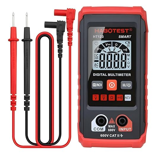 HT123 Fully Intelligent Digital Display multimeter with LED Backlight ...