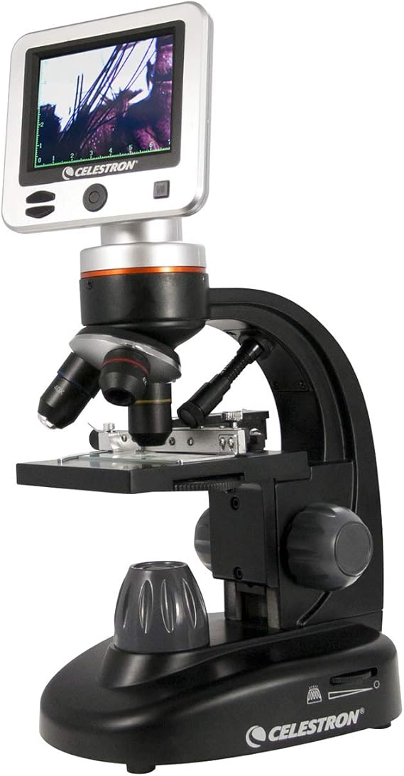Amazon.com : Celestron – LCD Digital Microscope II – 3.5" Screen – 5MP ...