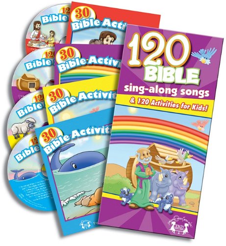Amazon.com: 120 Bible Sing Along Songs and 120 Activities for Kids ...