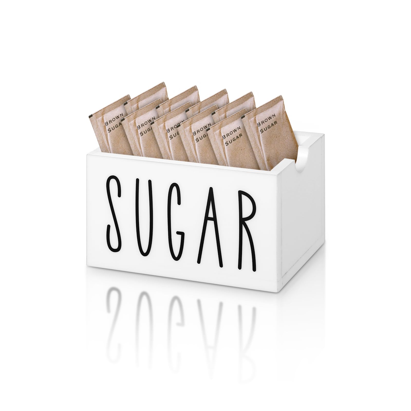 Amazon.com: MOJIEZUO Sugar Packet Holder for Coffee Bar, Acrylic Sugar ...