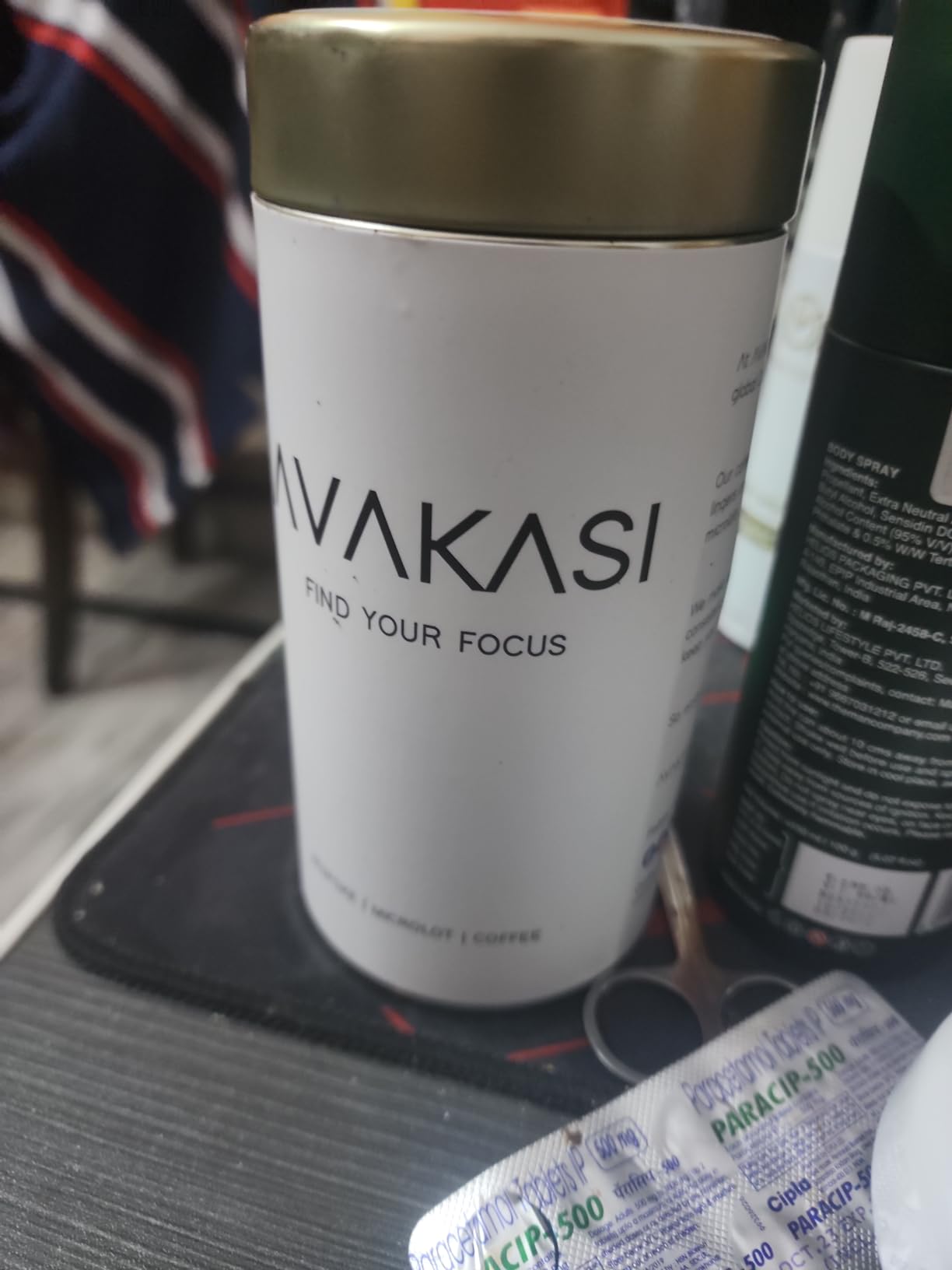 Avakasi Decaf Ease 75% Decaffeinated Ground Coffee Blend with ...