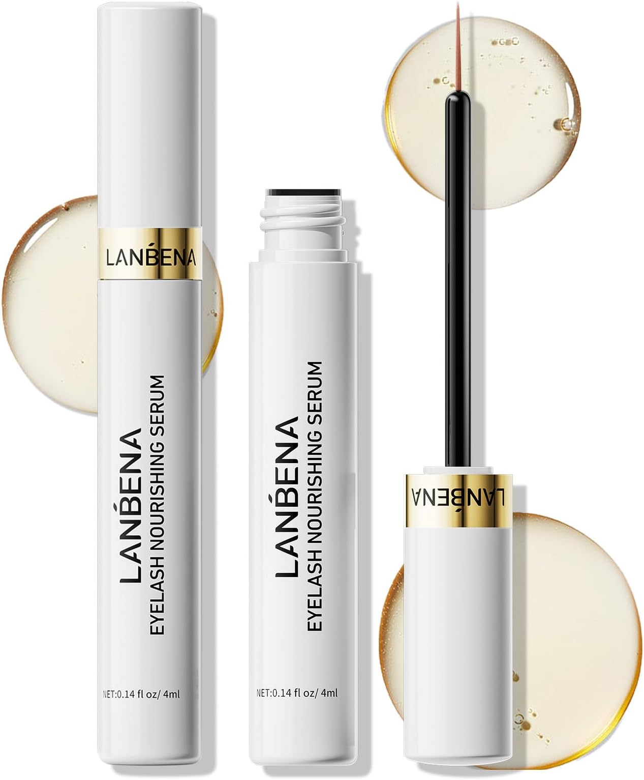 Amazon.com: Premium Lash Serum for Eyelash Growth: Irritation-Free ...