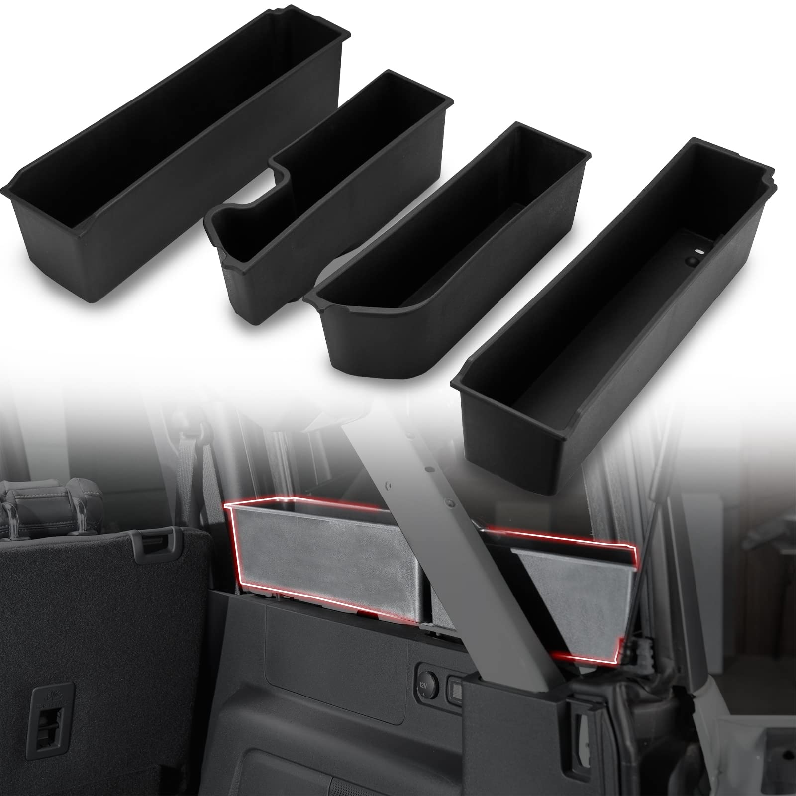 A And Utv Pro Left And Right Side Rear Trunk | Desertcart UNITED STATES