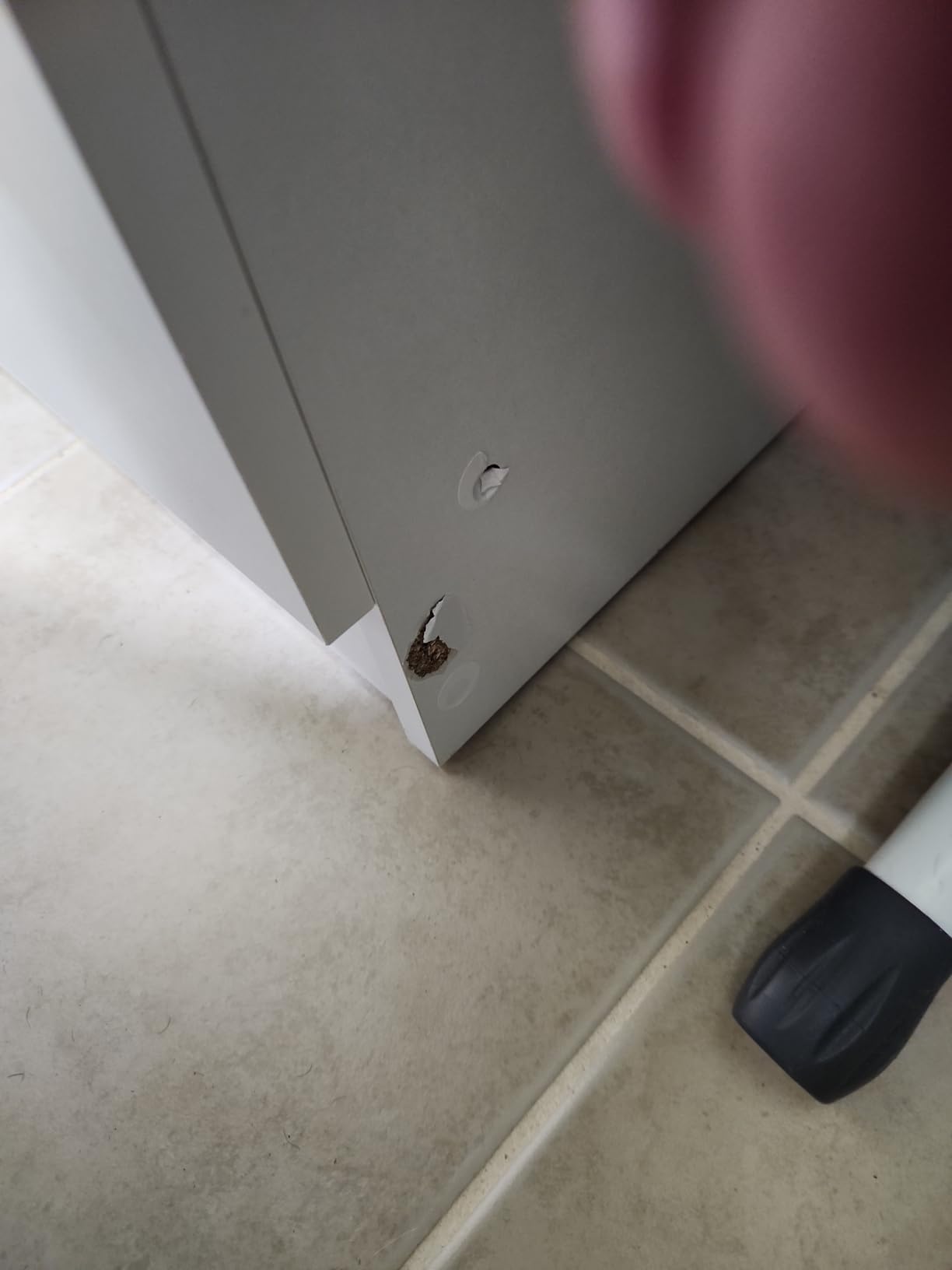 Maclaren Macey Double Door Cupboard Tall Storage Cabinet White White ...