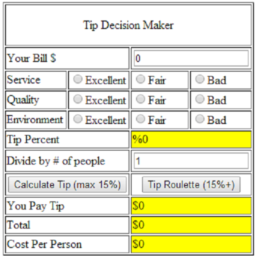 Tipper Calculator (with divider) - App on Amazon Appstore