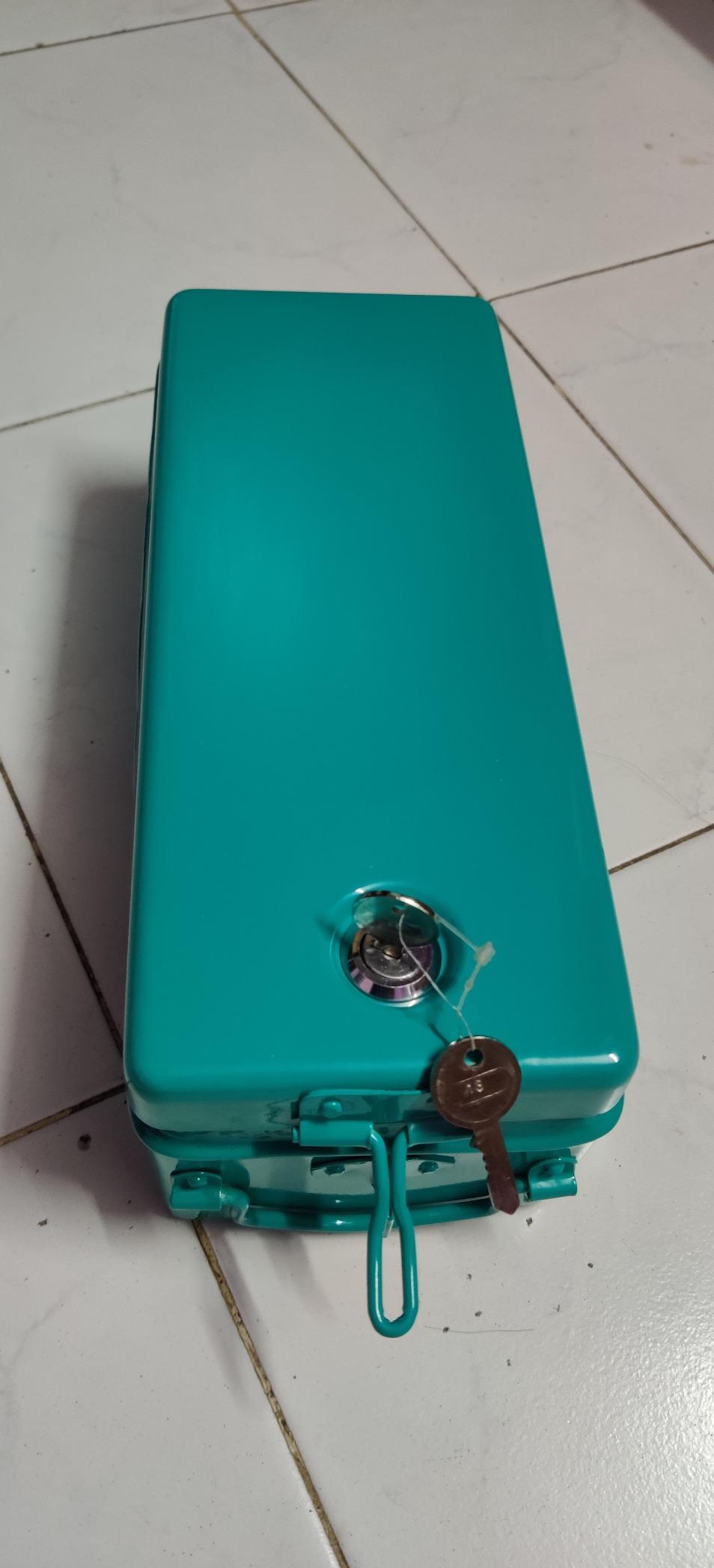 Jayco Cheque Box/Bank Locker Storage Box for Cheque Books ( 12" x 5" x ...