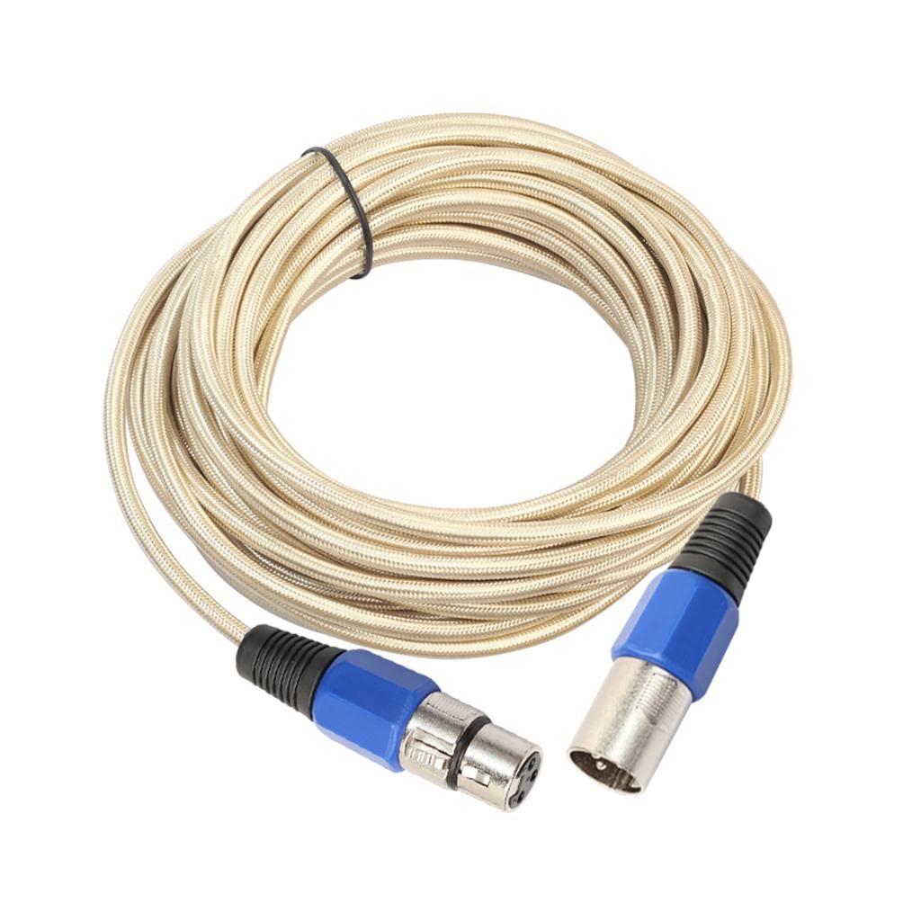 BNF® Stereo Xlr Male To Female Microphone Mic Cable For Guitar ...