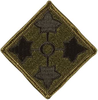 Amazon.com: 4th Infantry Division - Subdued Patch : Arts, Crafts & Sewing