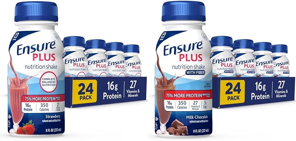 Amazon.com: Ensure Plus Nutrition Shake with 16 Grams of Protein ...