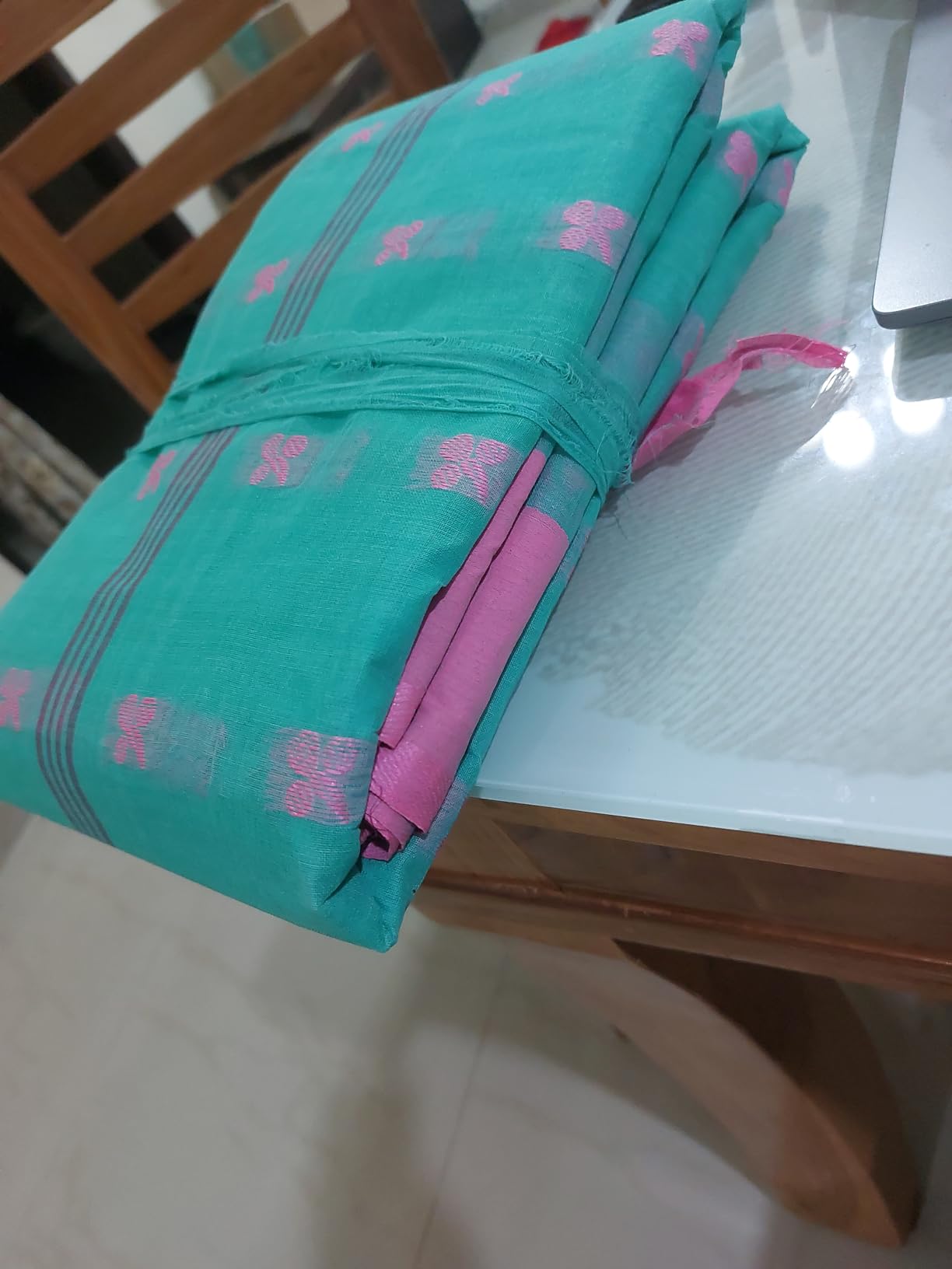 dB DESH BIDESH Women`s Traditional Tant Pure Handloom Cotton Saree ...