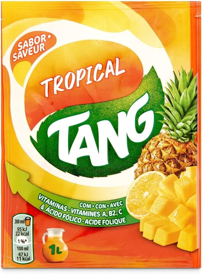 TANG refresco en polvo sabor tropical sobre 30 gr : Amazon.es ...