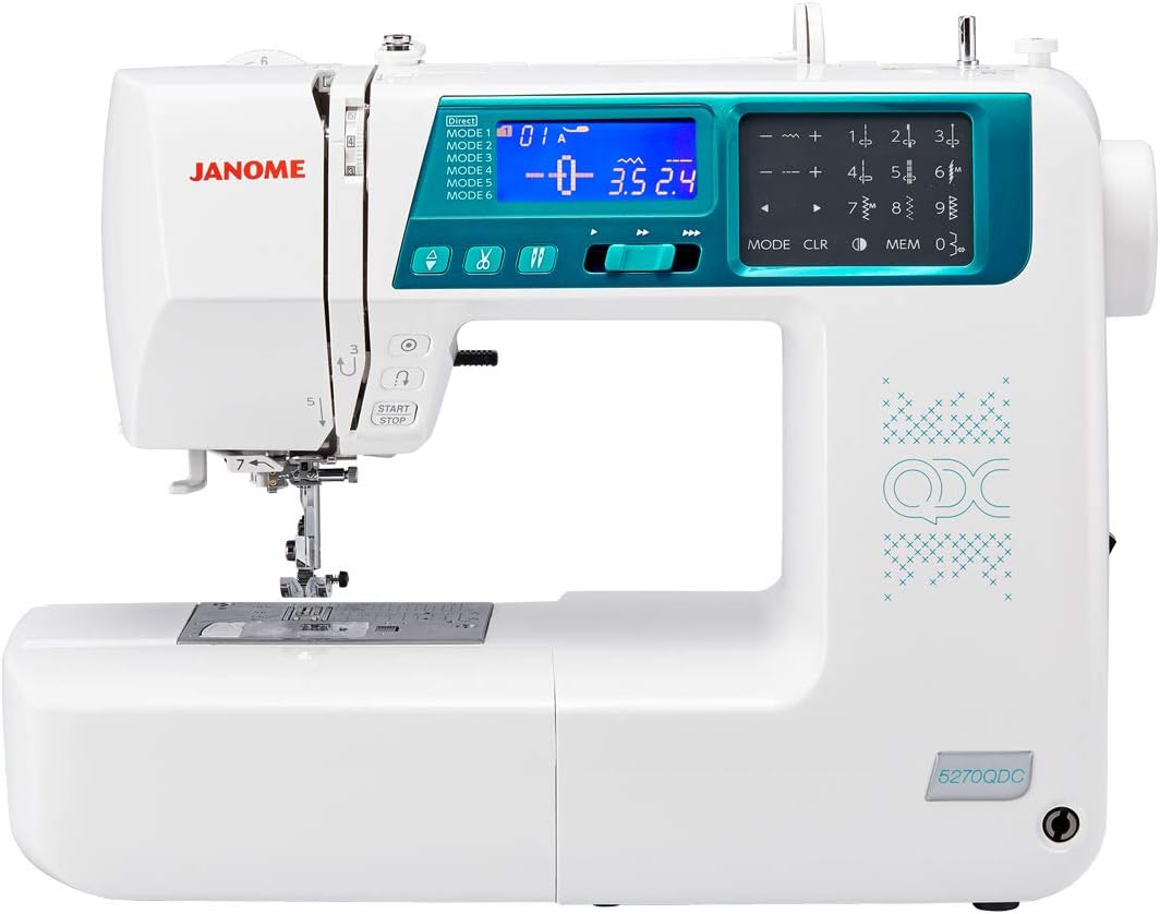 Sewing machine Janome 5270QDC : Amazon.co.uk: Home & Kitchen