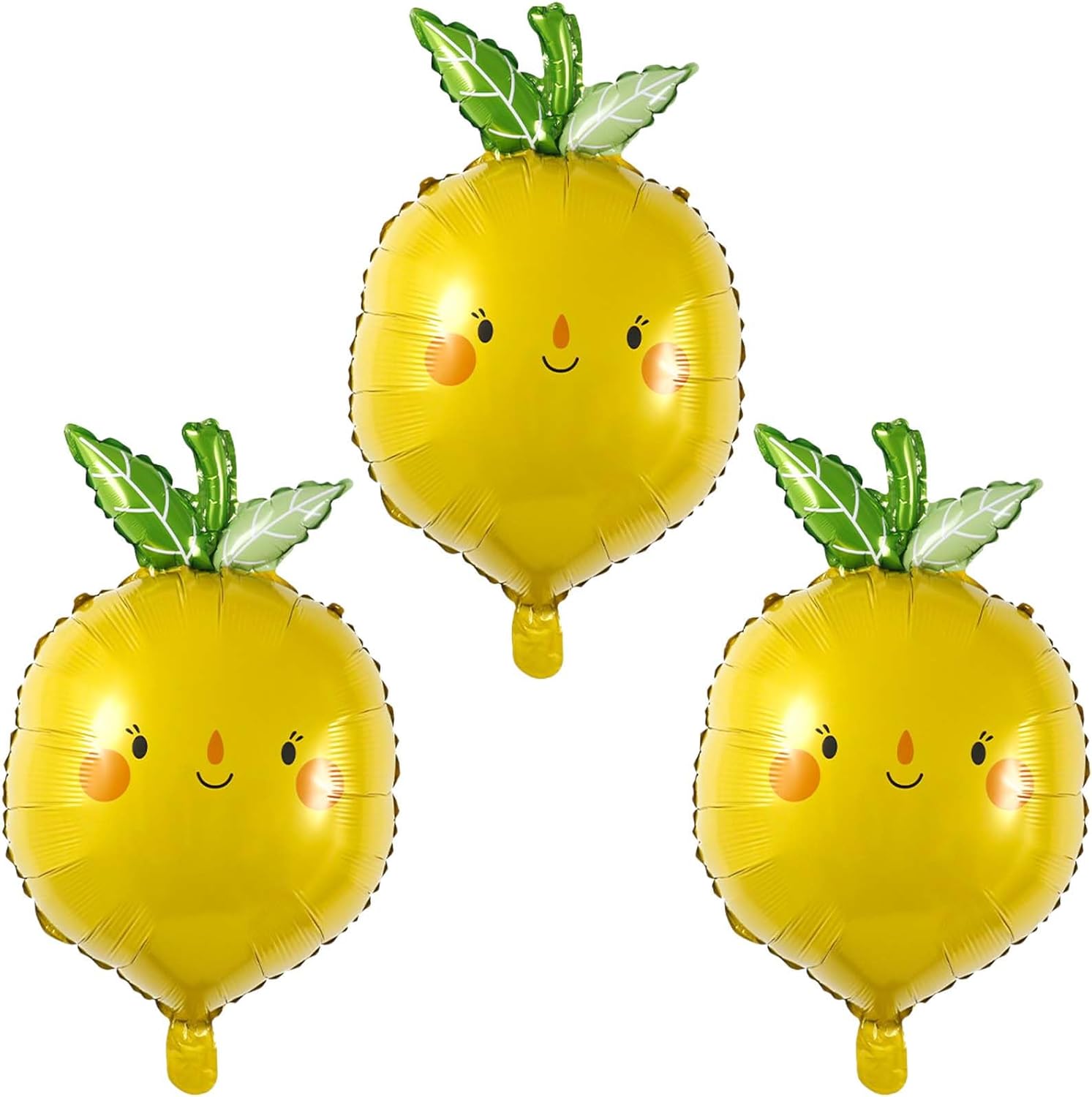 Amazon.com: AZGRUEILK, Lemon Balloons Summer Balloon Fruit Foil ...