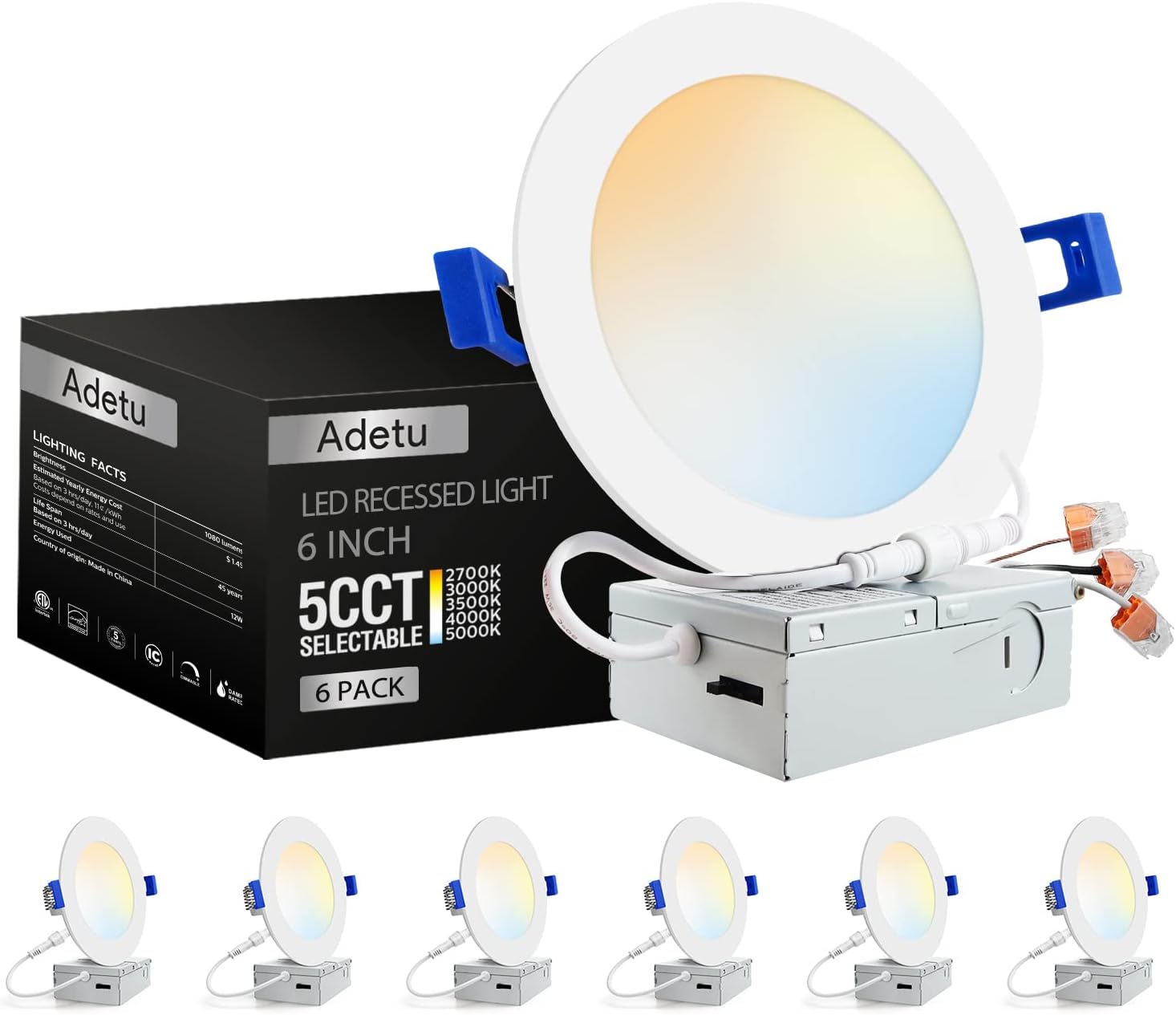 LED Energy Plus 2x2 FT Edge-Lit Frame LED Panel Lights,5CCT Selectable ...