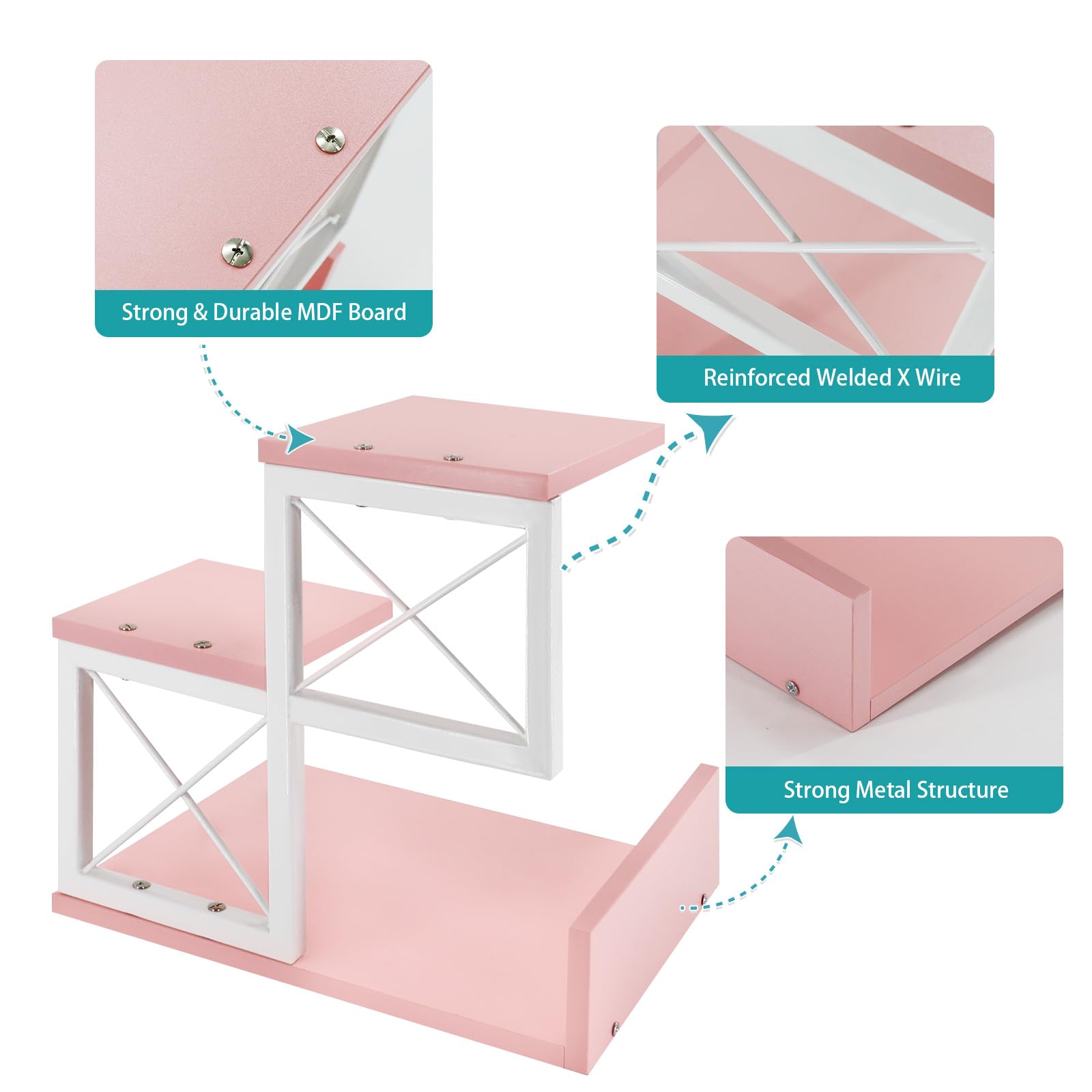 Snapklik.com : Jolitac Wood Desktop Shelf, Desktop Organizer Office ...