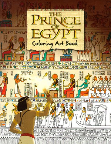 The Prince of Egypt Coloring Art Book: Amazon.co.uk: Arts, Animated ...