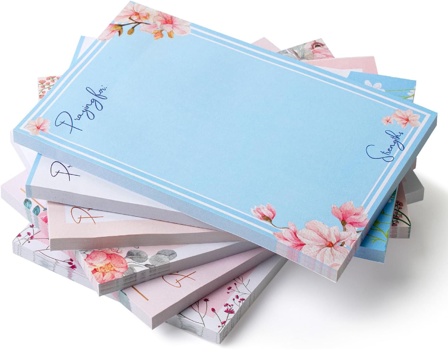 Amazon.com : Mr. Pen - Floral Sticky Notes, 4x6, 6 Pads, Colorful Self ...