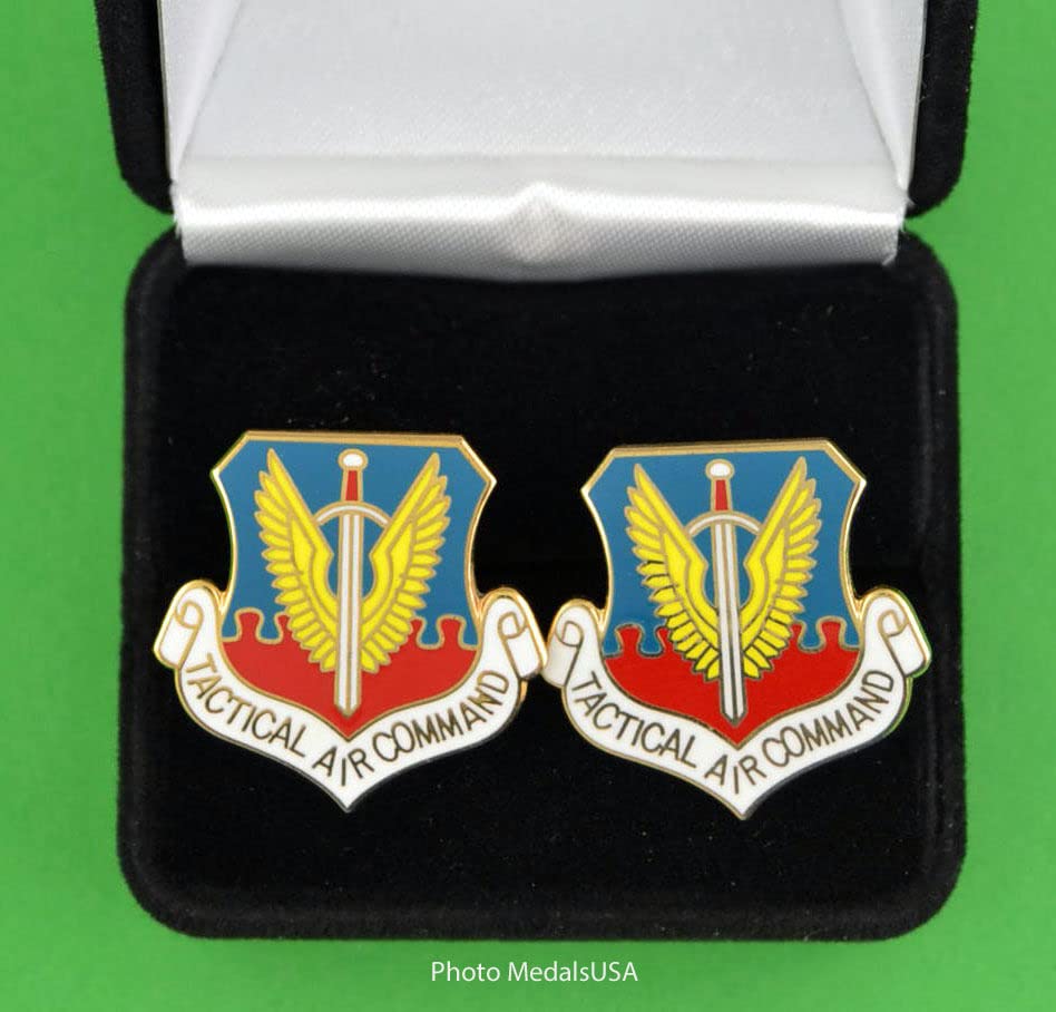 Amazon.com: Tactical Air Command Force Cuff Links in Gift Box - USAF ...